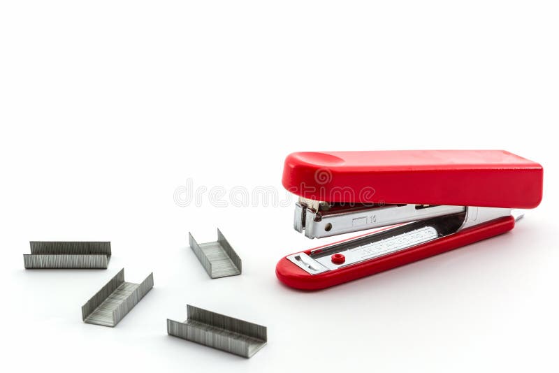 Red Stapler Staples Wires Stock Photos - Free & Royalty-Free Stock ...