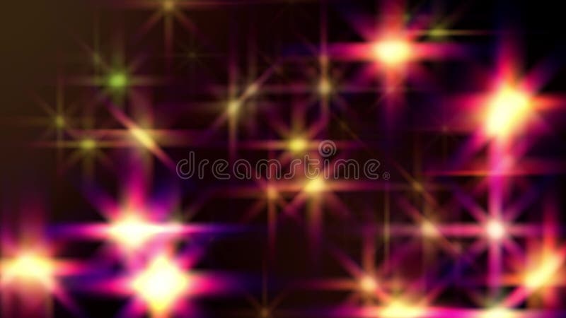 Red Star Blinking Glitter Effect Glory Animation Stock Footage - Video ...
