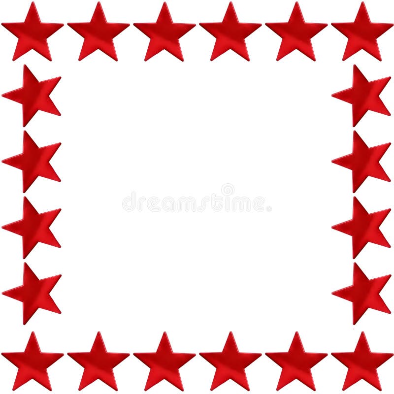 Red Star Border Clip Art Stock Vektorgrafik „Gold, Grey And Red