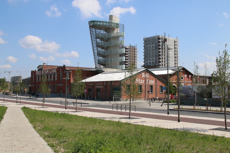 Red Star Line Museum Antwerp. Editorial Stock Photo - Image of star ...