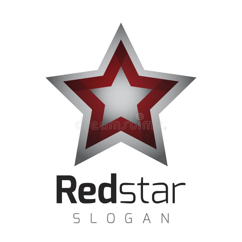 Red Star Logo stock vector. Illustration of symbol, style - 91812907