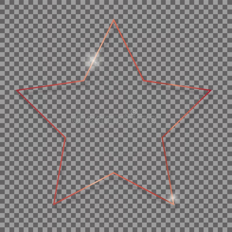 Silver Metal Frame on Transparent Background Stock Vector ...