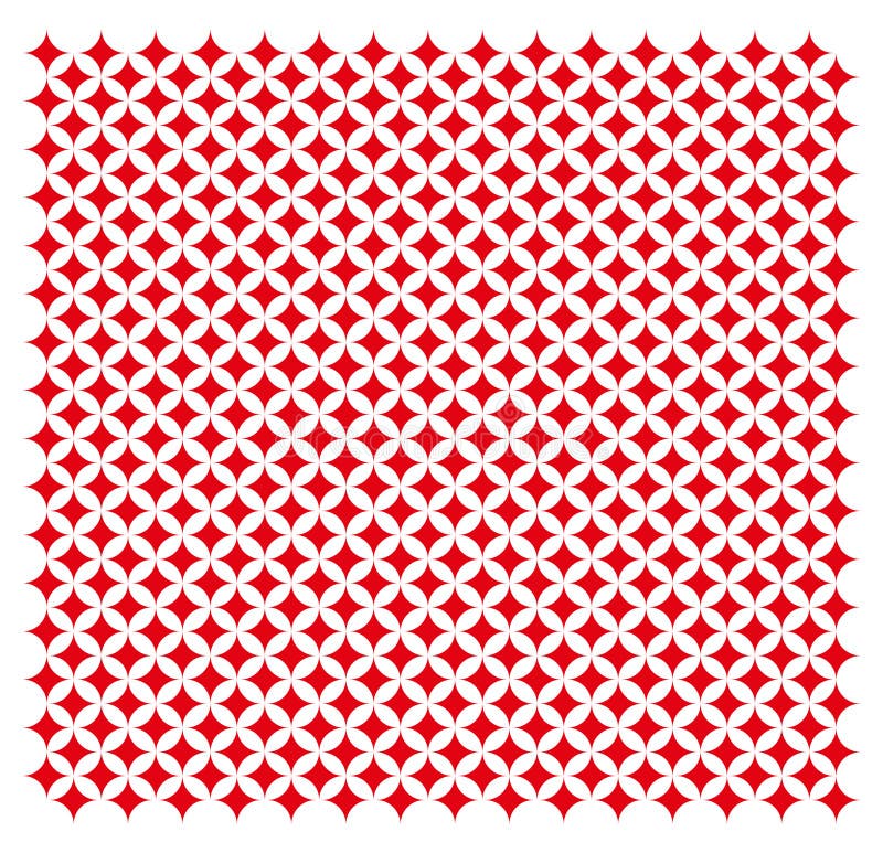 Red Star Rhombus Creative Pattern, Manufacturing Design. Red Patterns ...