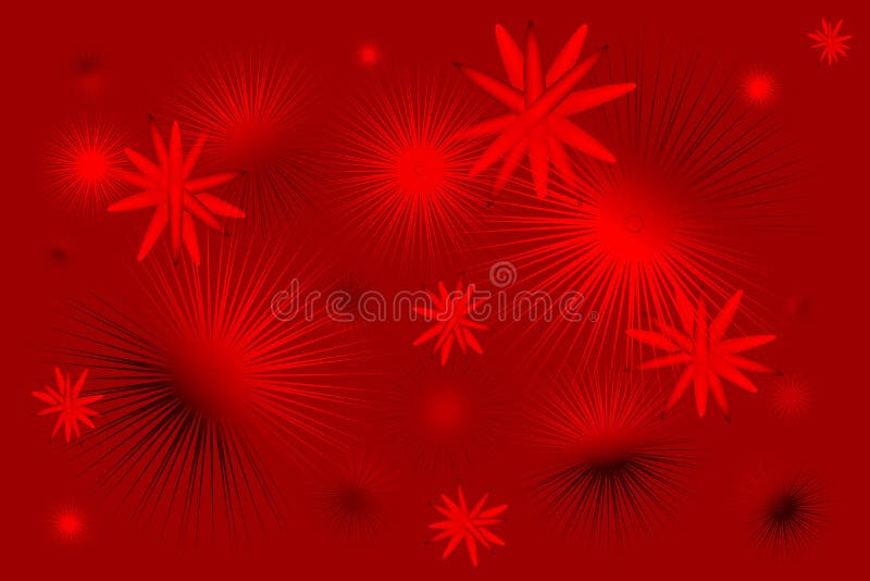 Red stars background stock illustration. Illustration of spiky - 94235316