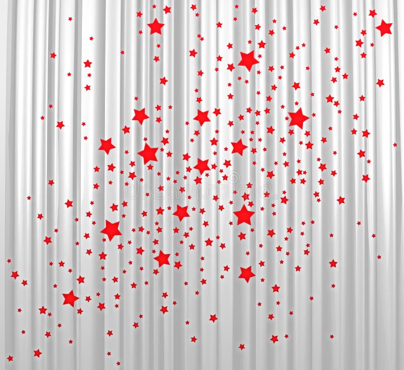 Purple curtain stock vector. Illustration of show, event - 14425787