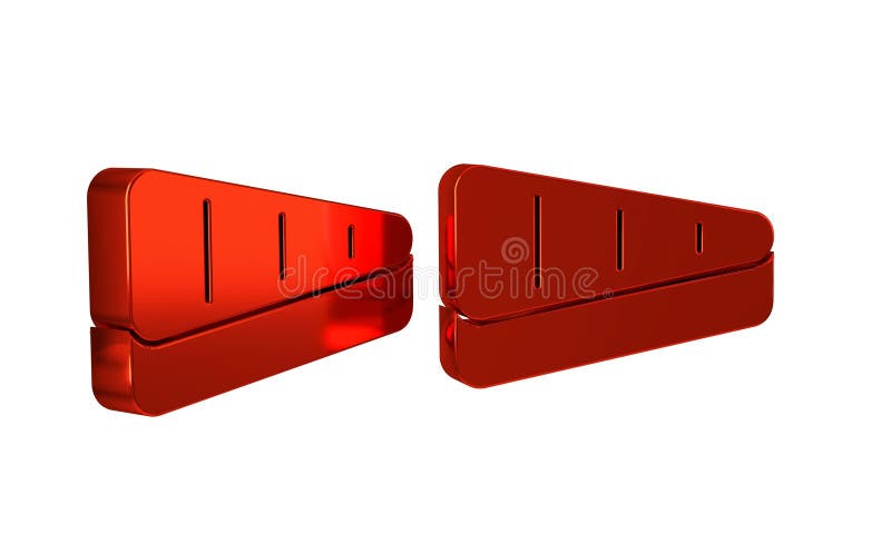 Red Steak Meat Icon Isolated on Transparent Background. Stock ...