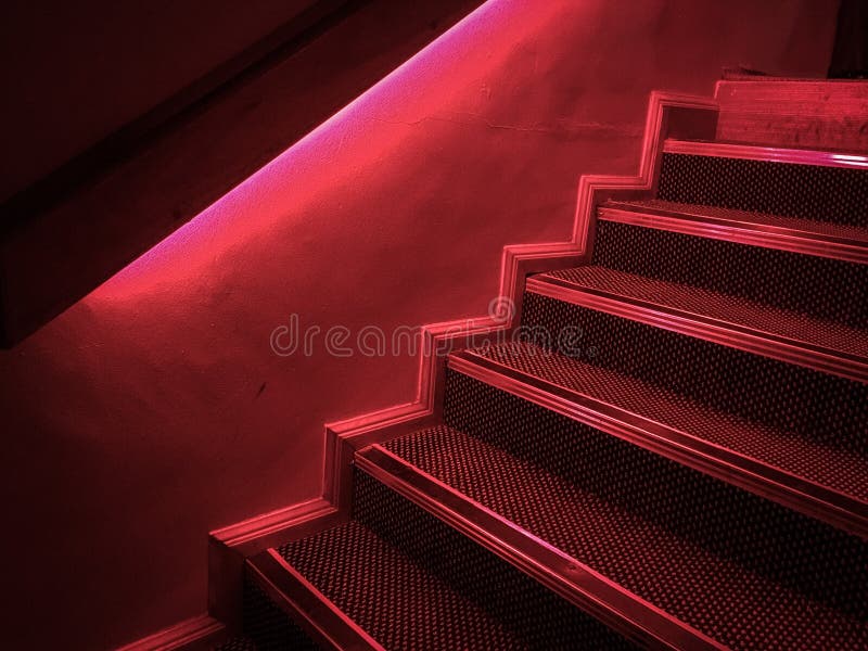 Red Steps , Steps into the RED! Stock Photo - Image of classic ...