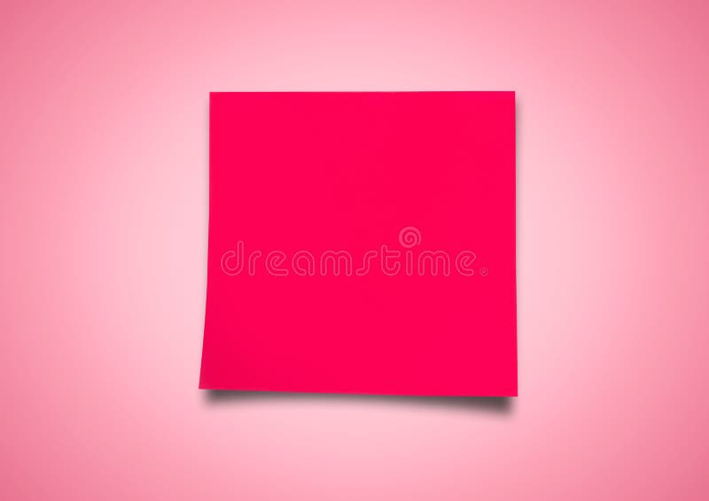 Sticky Note Against Neutral White Background Stock Illustrations – 15 ...