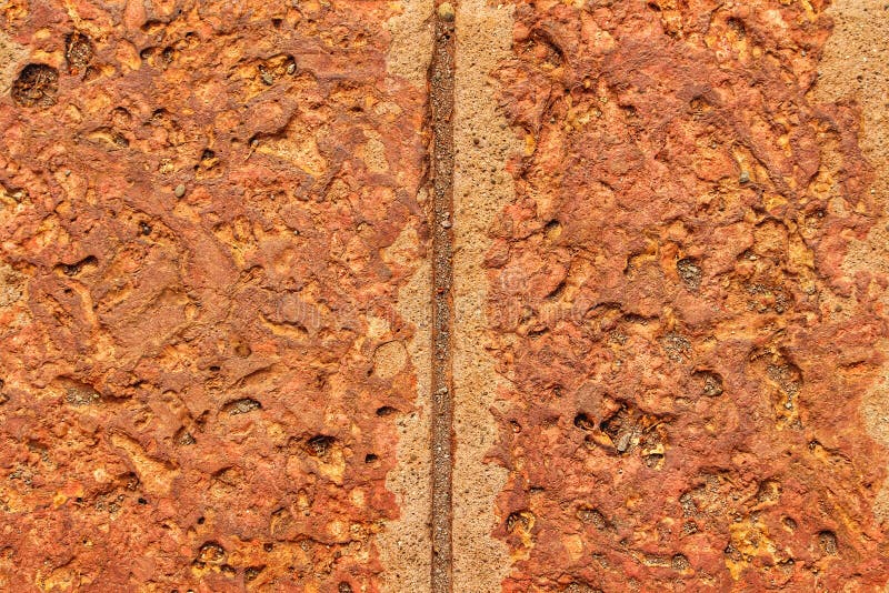 Red Stone Brick stock photo. Image of handmade, bricks - 87644926