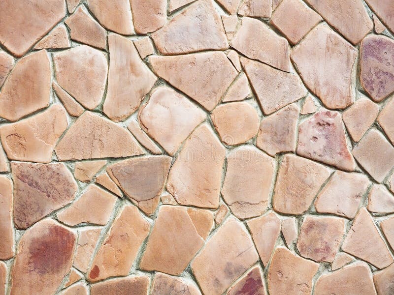 Red Sandstone Cladding Patterned Wall. Stone Wall Tiles. Terracotta ...