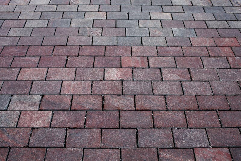 Red stone pavement texture stock photo. Image of road - 71876344