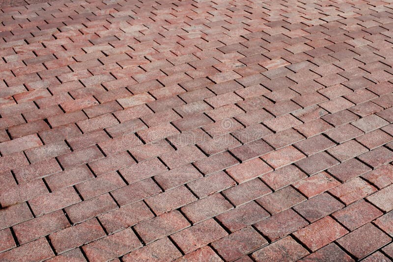 Red stone pavement texture stock photo. Image of street - 71876516