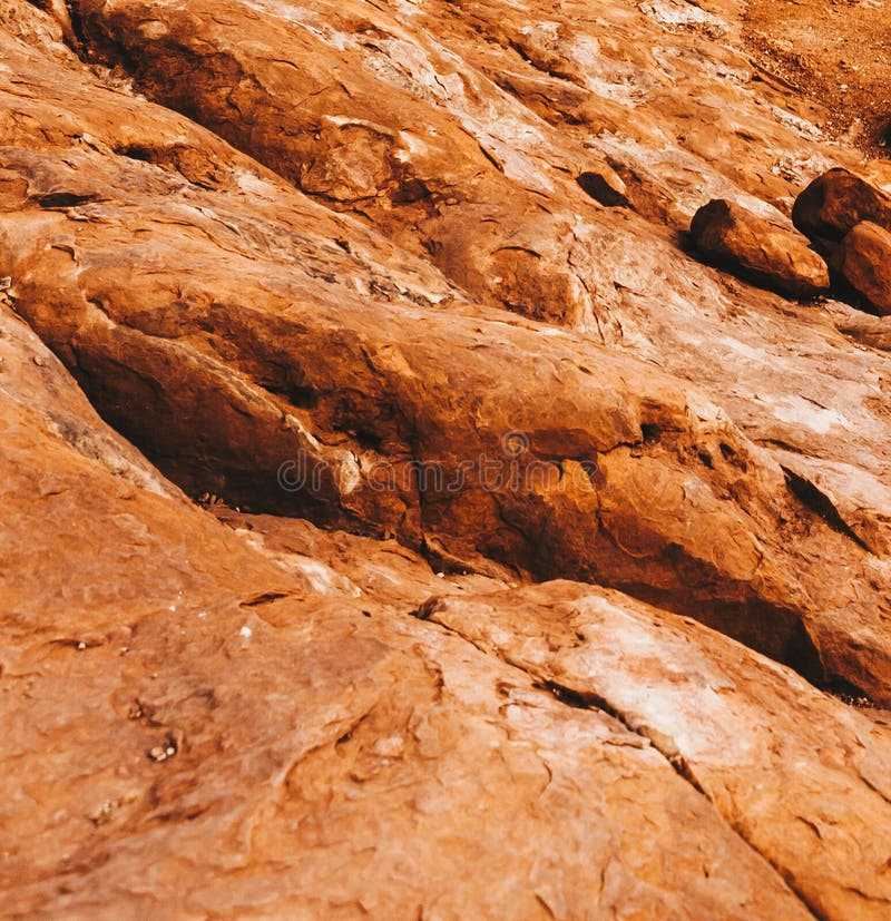 Red Stone/rock Texture Pattern Background Stock Image - Image of petra ...