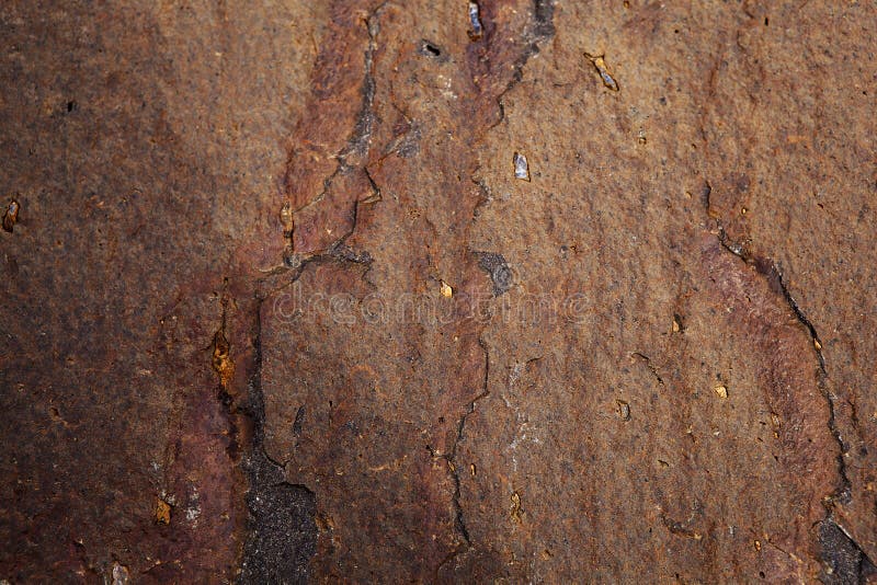 Red Stone Structure As a Background Stock Image - Image of damage ...