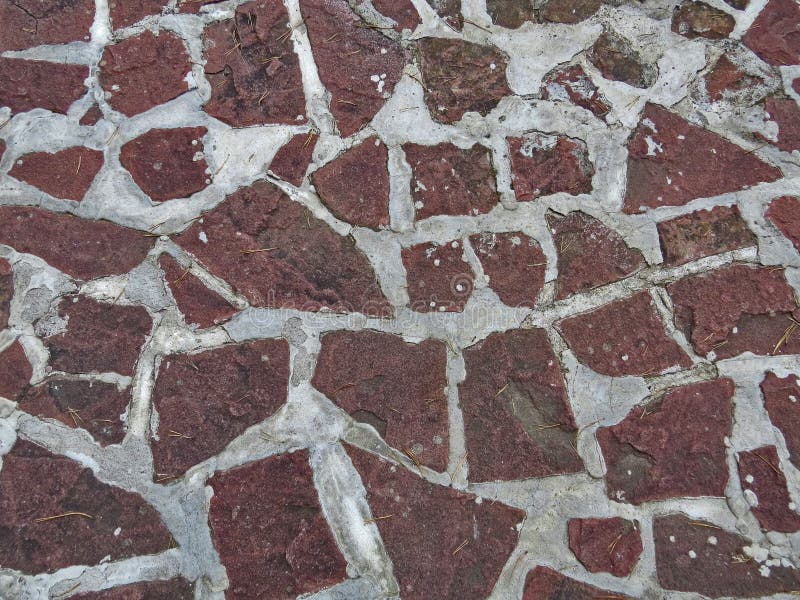 Red stones texture mosaic stock image. Image of lagging - 99700981