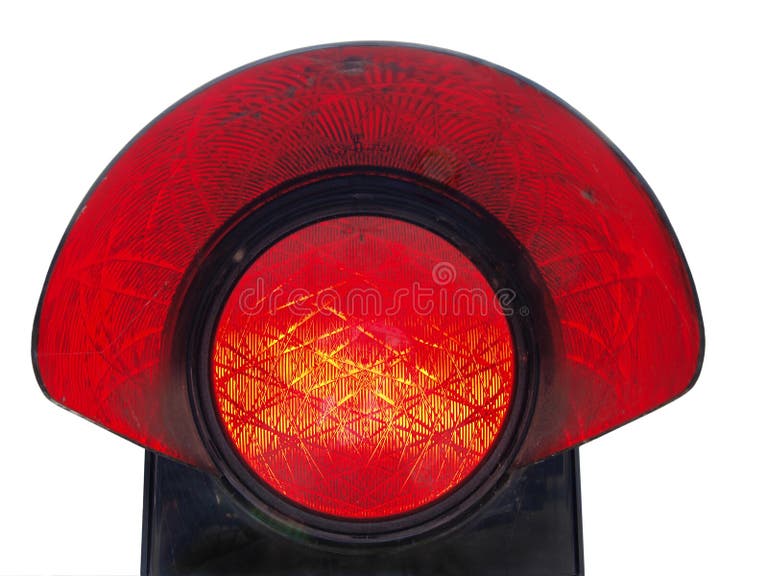 Red stop light stock image. Image of indicator, wait - 10478457