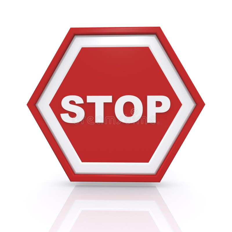 Red stop sign stock image. Image of stop, element, graphical - 31469403