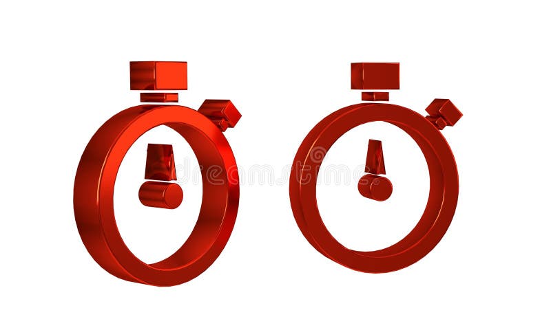 Red Stopwatch Transparent Background Stock Illustrations – 158 Red ...