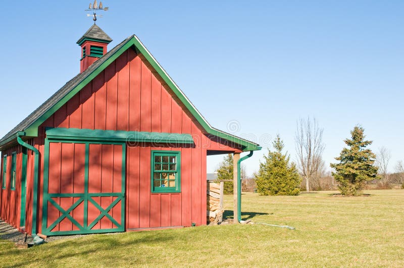 Red Barn Cupola - Free Photo from StockFreeImages