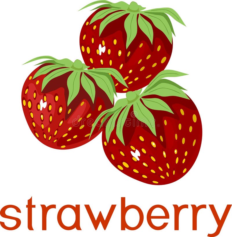 Strawberries Title Stock Illustrations – 33 Strawberries Title Stock ...
