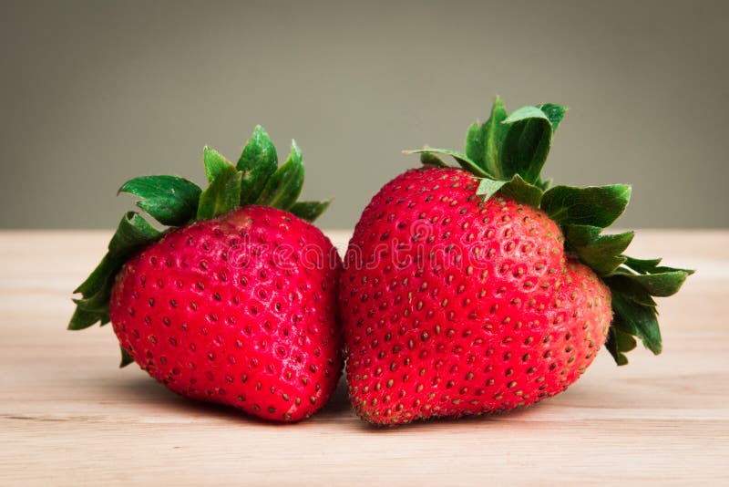 Red strawberry stock photo. Image of macro, slice, green - 44155102