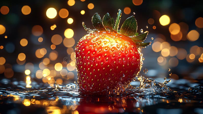 Red Strawberry Floating Pool Water Stock Photos - Free & Royalty-Free ...