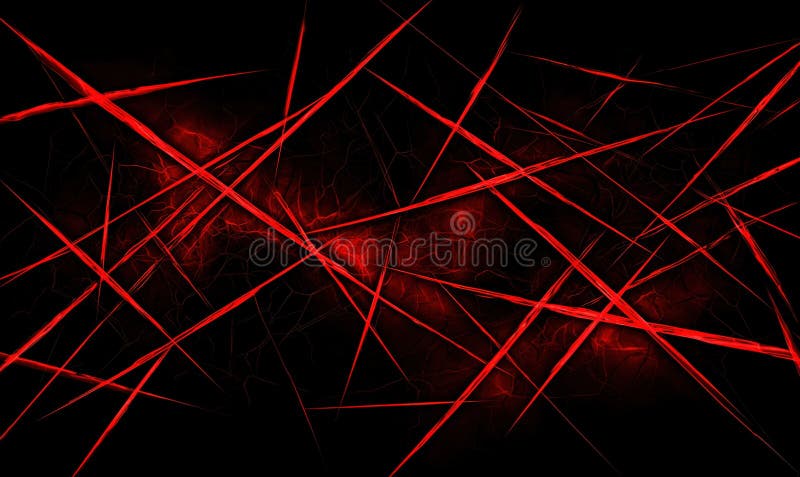 Red Streaks on Dark Background, Abstract Design for Digital Art ...