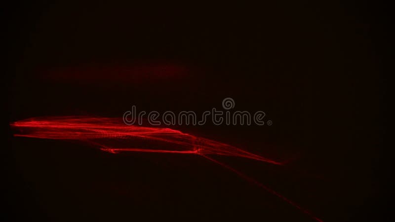 Red Streaks Light Abstract Animation Background. Seamless Loop Stock ...