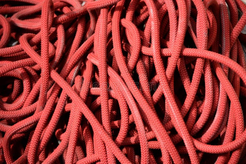 Red string stock image. Image of fastening, alpine, link - 21265215