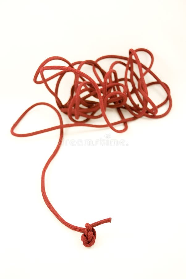 Red string stock photo. Image of object, thread, roll - 28165228