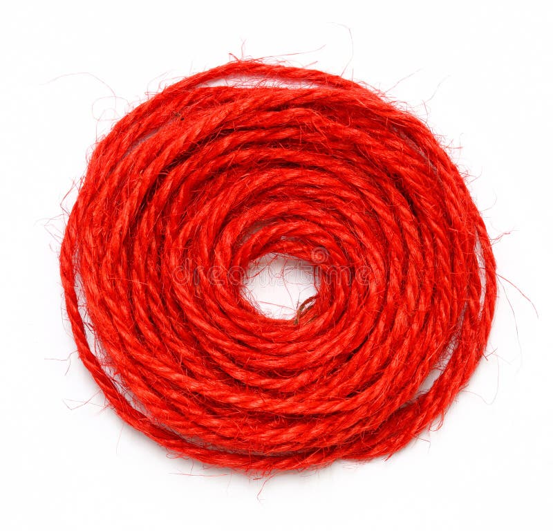 Red string circle stock image. Image of lasso, hasp, stag - 60154245