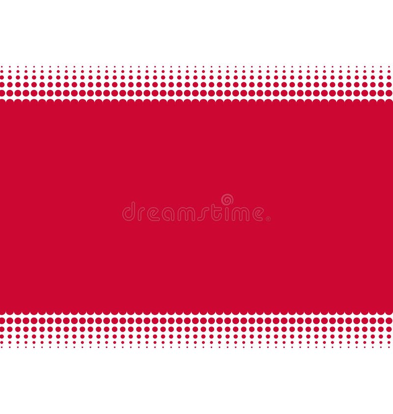 Red Dots with Gradient Texture on White Background Stock Illustration ...