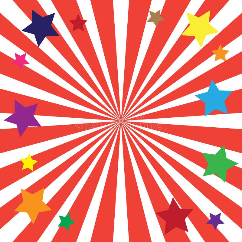 Red stripe pop-art stock vector. Illustration of card - 142378456