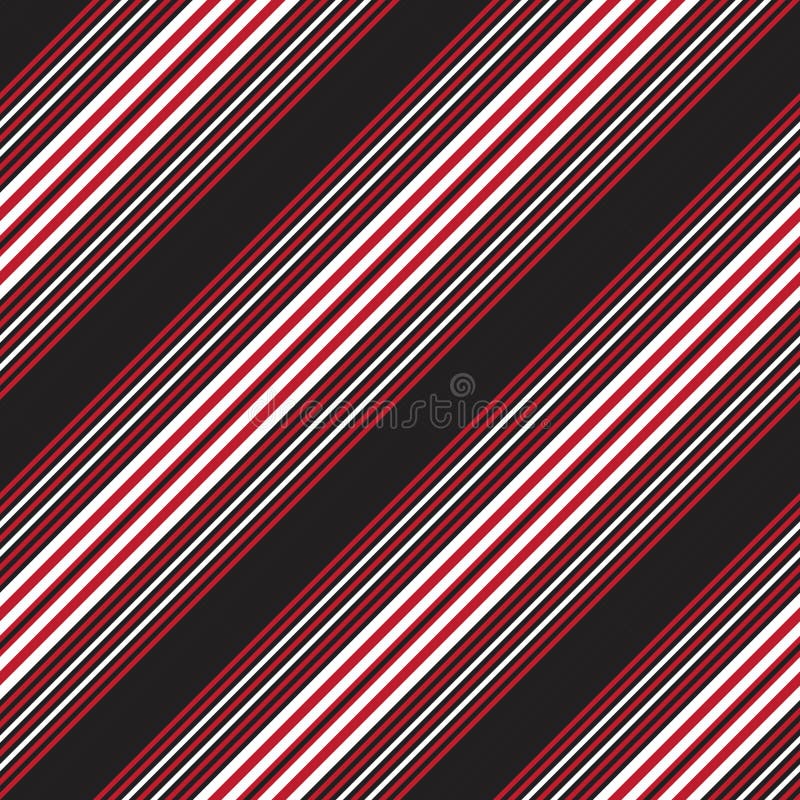 Red Stripe Seamless Pattern Background in Diagonal Style Stock Vector ...