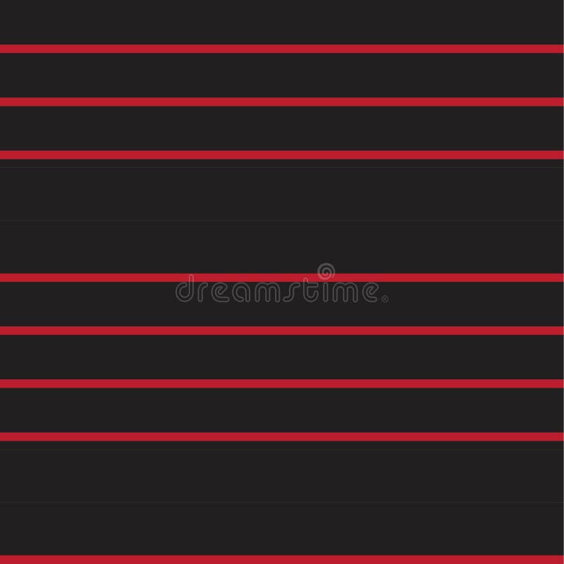 Red Stripe Seamless Pattern Background in Horizontal Style Stock Vector ...
