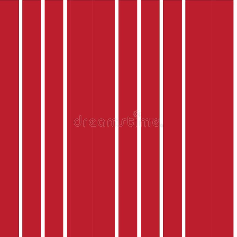 Red Stripe Seamless Pattern Background in Vertical Style Stock Vector ...