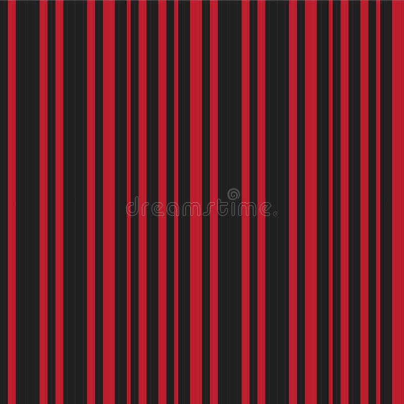 Red Stripe Seamless Pattern Background in Vertical Style Stock Vector ...