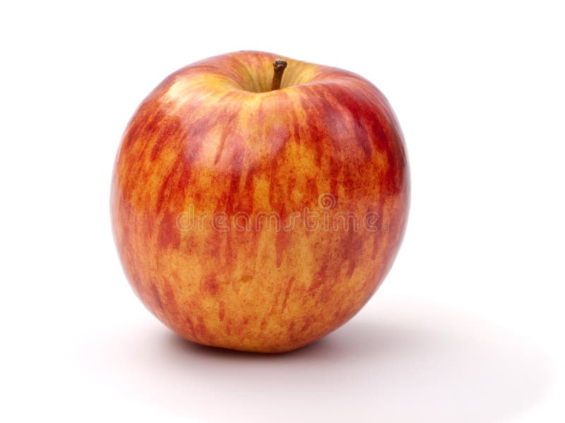 Red striped apple stock image. Image of color, front - 10702043