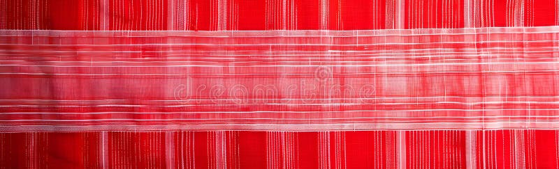 Red Striped Fabric Texture Background, Seamless Pattern Stock ...