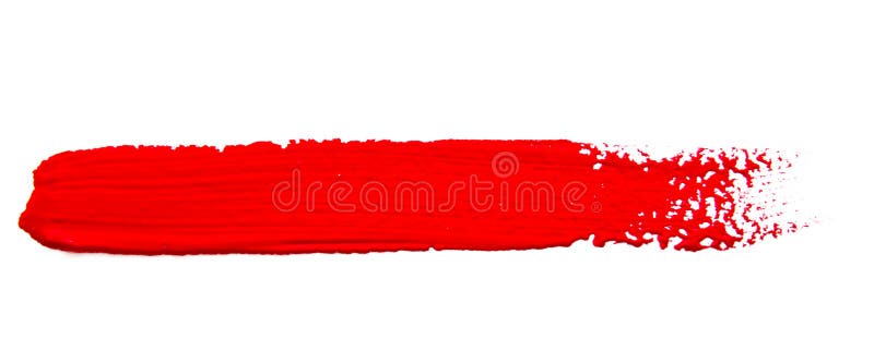 Paint red stock vector. Illustration of painter, blot - 10700671