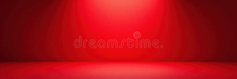 Red Studio Backdrop, Perspective Floor, Gradient Spotlight , Gradient ...
