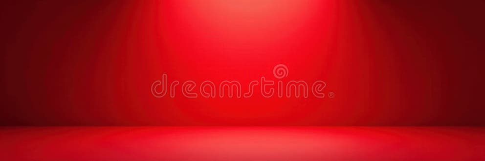 Red Studio Backdrop, Perspective Floor, Gradient Spotlight , Gradient ...