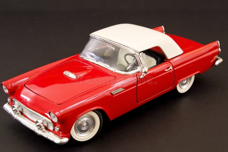 Red Stylish Classic Muscle Car Stock Image - Image of custom, metallic ...
