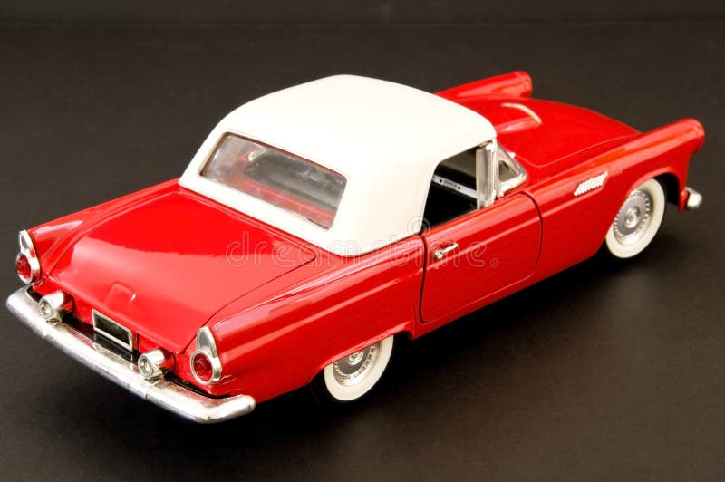 Red Stylish Classic Muscle Car Stock Image - Image of custom, metallic ...