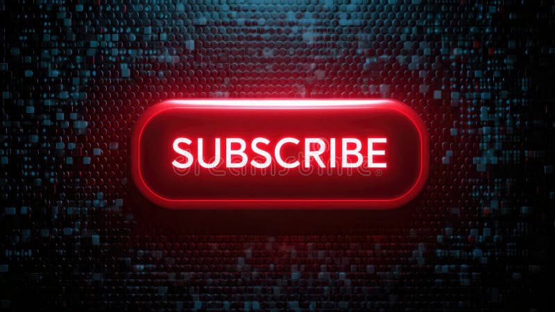 Red Subscription Button for Different Channels To Attract More Viewers ...