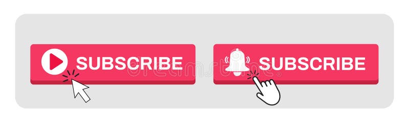 Youtube Subscription Watermark Stock Illustrations – 1,178 Youtube ...