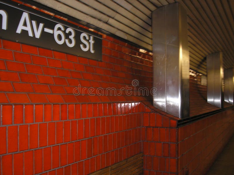 Red Subway Tiles Picture. Image: 86176708