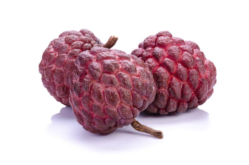 Strange Red Fruit stock photo. Image of close, background - 113563592