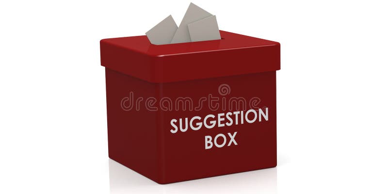 Suggestion Box Stock Illustrations – 1,141 Suggestion Box Stock ...