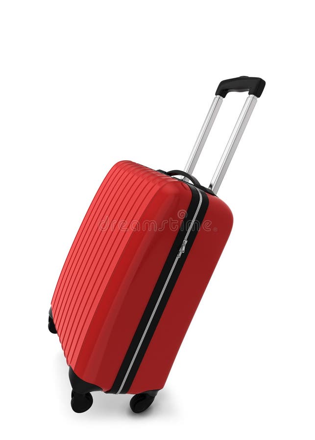 Red Suitcase Trolley Stock Illustrations – 531 Red Suitcase Trolley ...